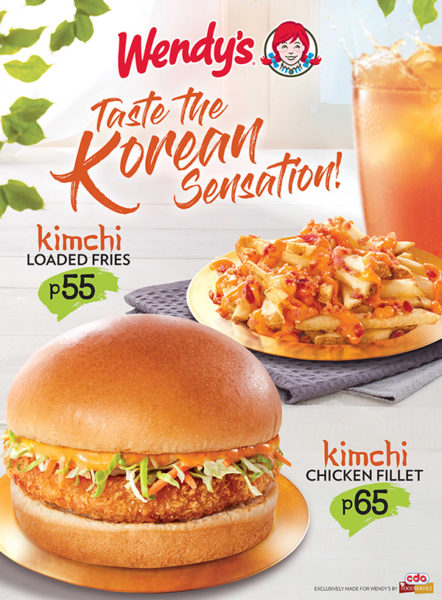 Wendy’s Goes Korean: Introduces Kimchi Chicken Fillet & Kimchi Loaded ...