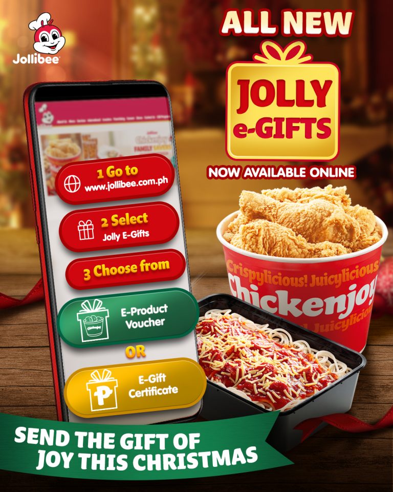 Share the joy this Christmas season through Jollibee’s Jolly e-gifts ...
